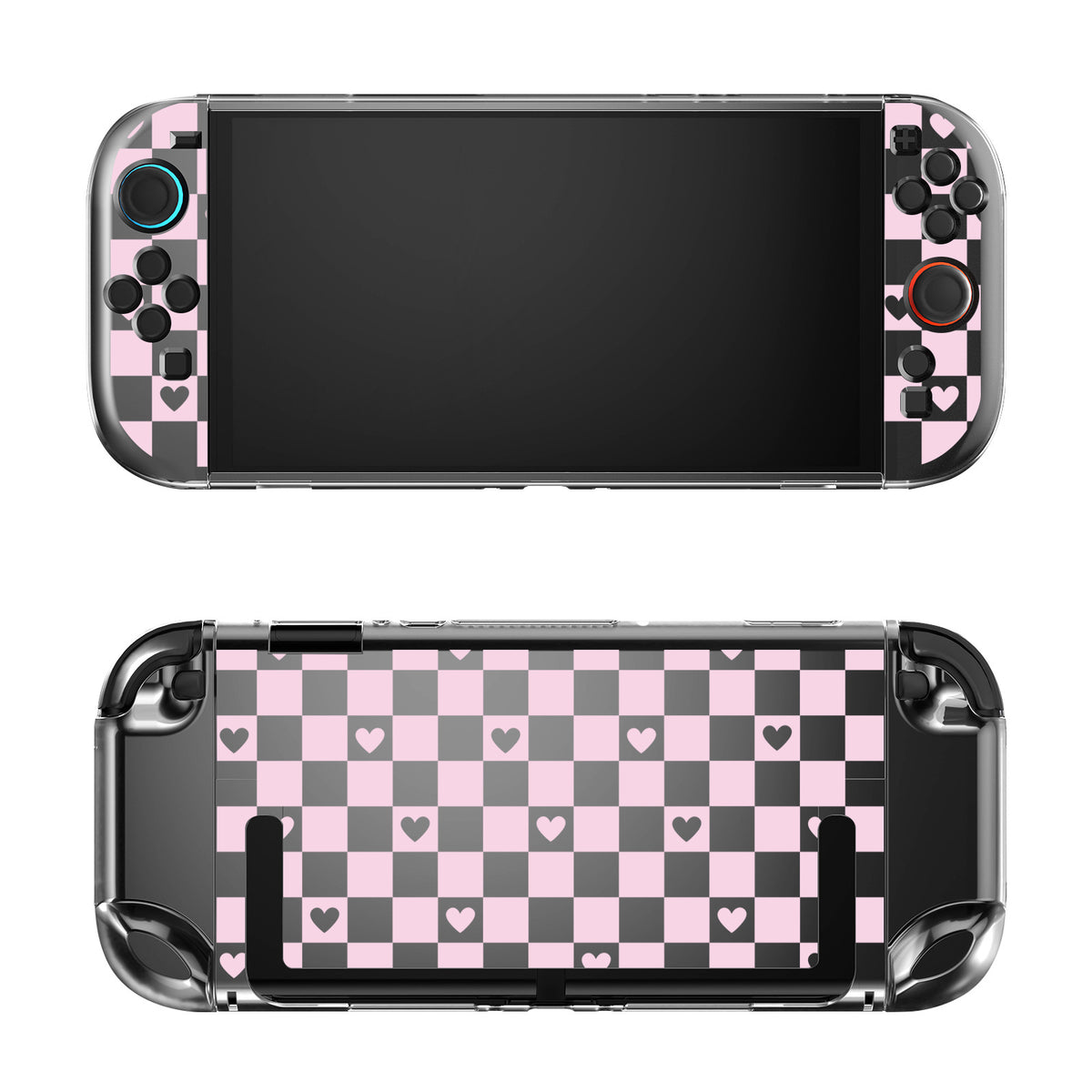 Checkered Love Case for Nintendo Switch
