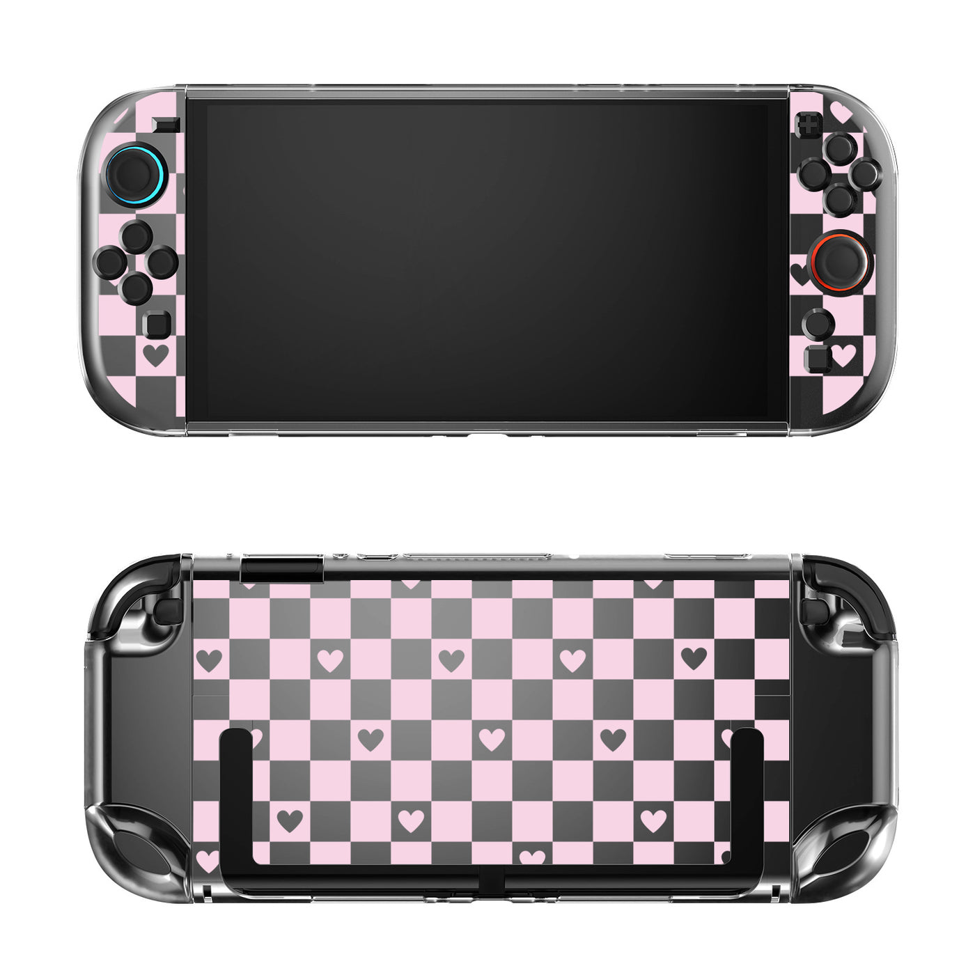 Checkered Love Case for Nintendo Switch